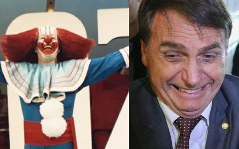 Oficial real: Bozo declara apoio a Bolsonaro. Veja o vídeo! • DOL