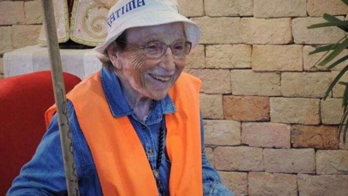 Emma Morosini, a 'vovó peregrina' que caminhou até a Basílica de Nazaré ...