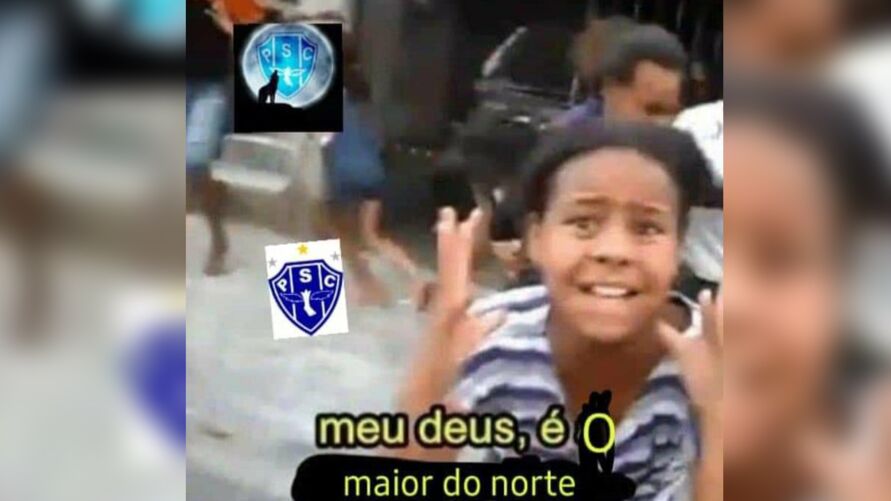 Veja os memes do título bicolor em cima do Remo • DOL