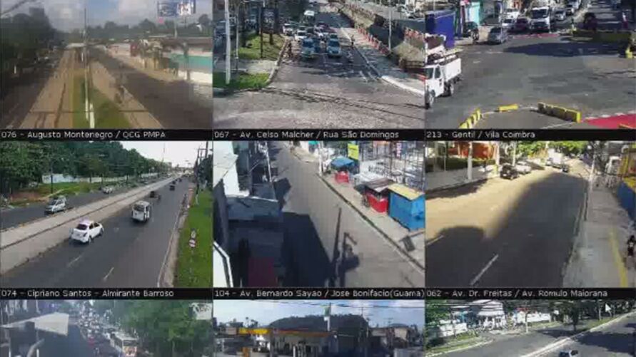 Em tempo real, acompanhe o trânsito em Belém na tarde de hoje • DOL