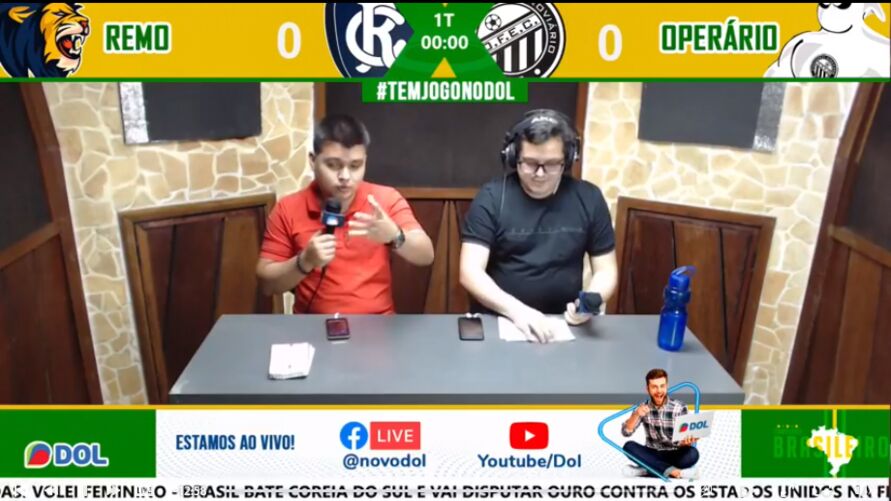 Ao Vivo Clube Do Remo 0 X 1 Operário Pr Tem Jogo No Dol • Dol