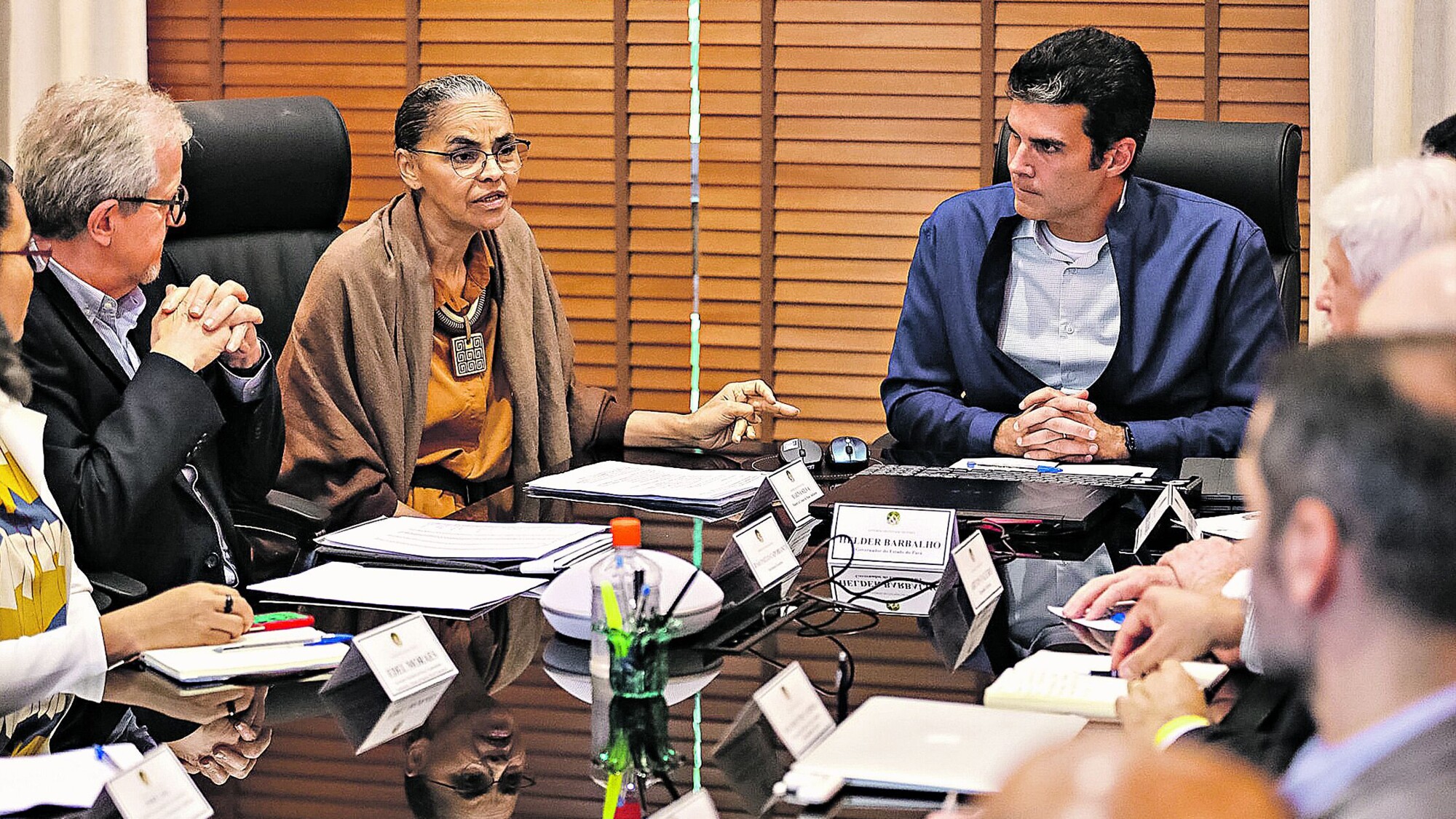 Helder e Marina Silva defendem proteção ao meio ambiente • DOL