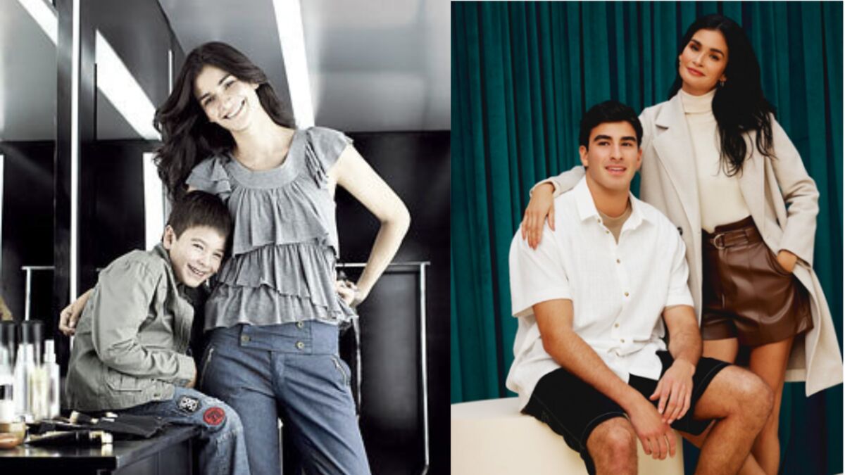 Caroline Ribeiro posa com filho para campanha após 14 anos • DOL