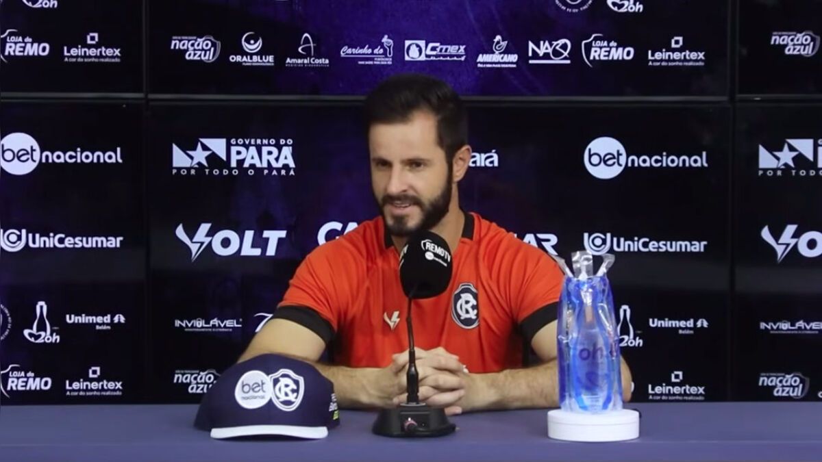 Rangel celebra boa fase no Clube do Remo: "Deus e trabalho" • DOL