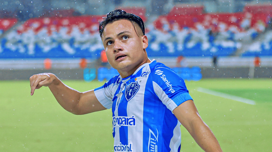 Esli Garcia, atacante do Paysandu, é o artilheiro da Série B • DOL