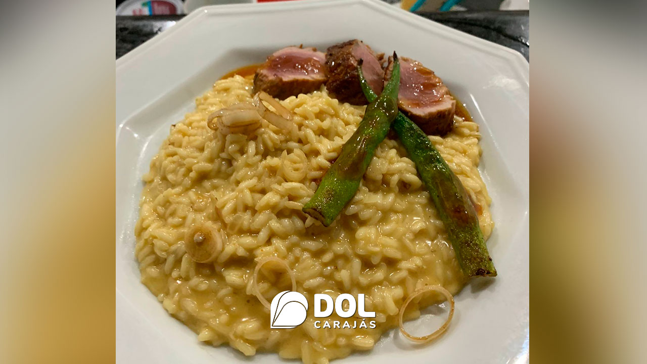 Um dos melhores risotos do Brasil é de Marabá, veja por quê! • DOL