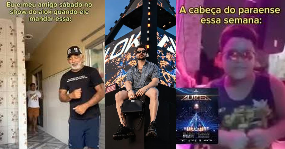 Endoida! Paraenses agitam a web com memes sobre show do Alok • DOL