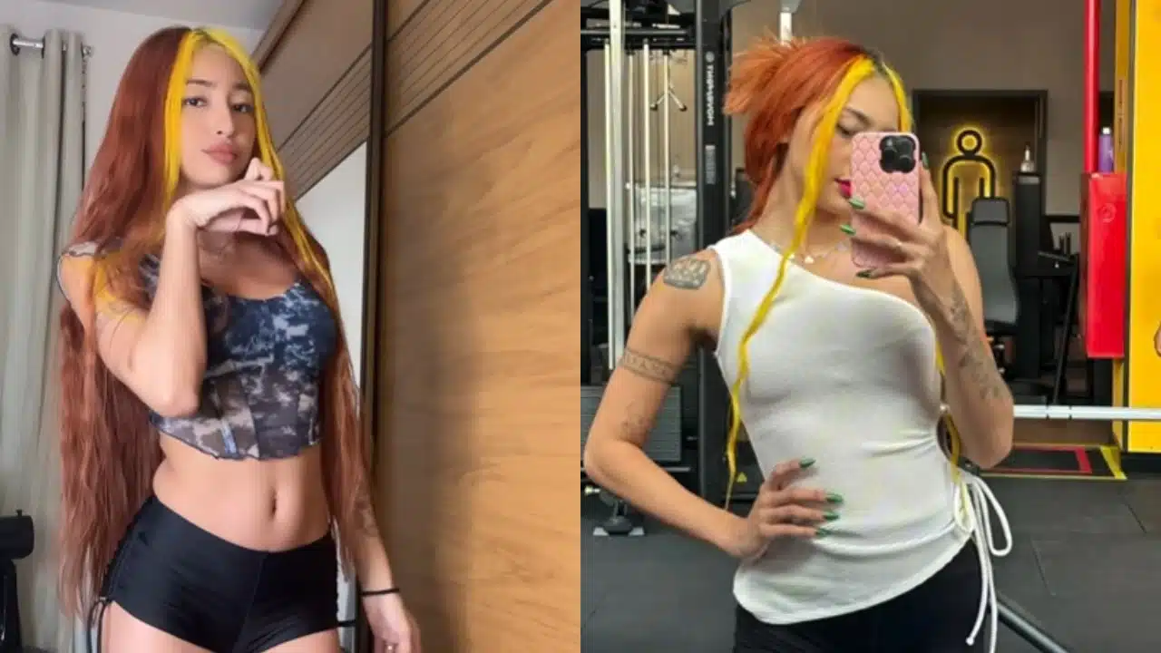 Ruivinha de marte mostra antes e depois de começar a treinar • DOL Ruivinha de marte mostra antes e depois de começar a treinar • DOL