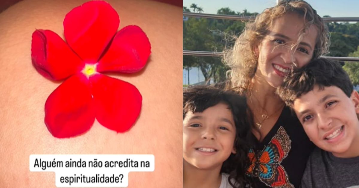 Delegada Amanda Souza compartilha lembrança da filha • DOL
