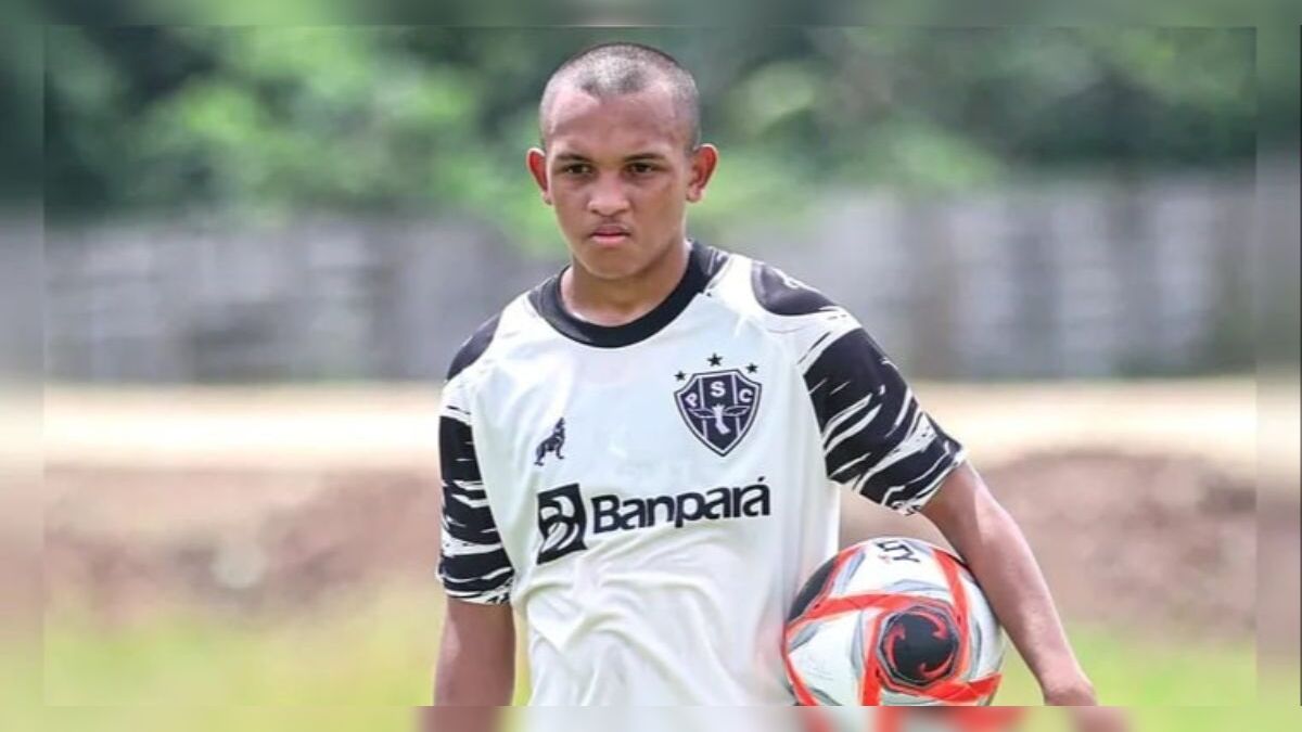 Paysandu reintegra atacante Thalyson ao elenco da Série B • DOL