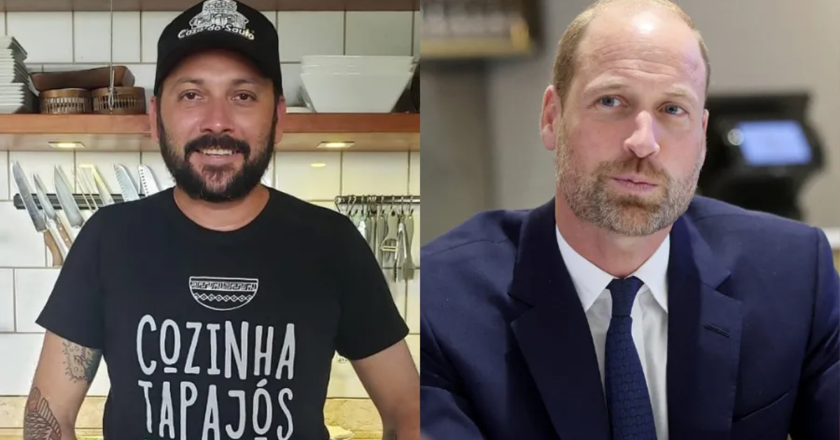 Chef paraense se recusa a fazer jantar vegano para o príncipe William • DOL