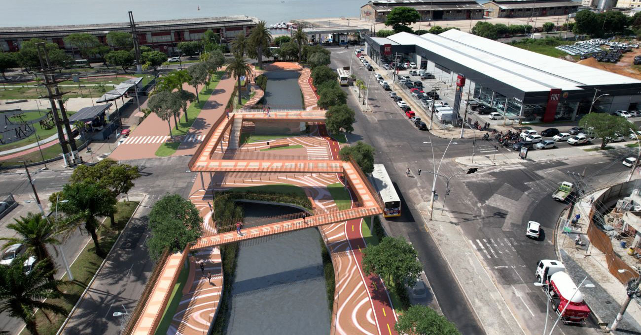 Veja os quiosques de alimentação no parque linear da Doca • DOL