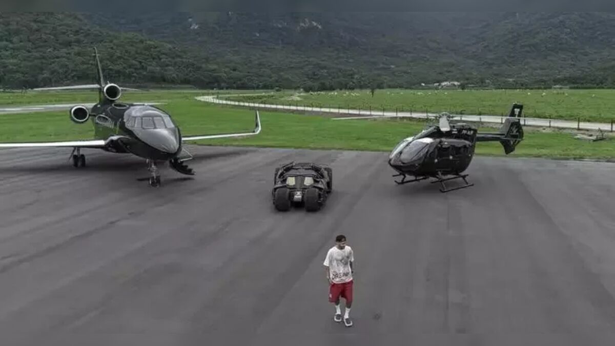 Neymar exibe coleção milionária de veículos, incluindo um “Batmóvel” • DOL