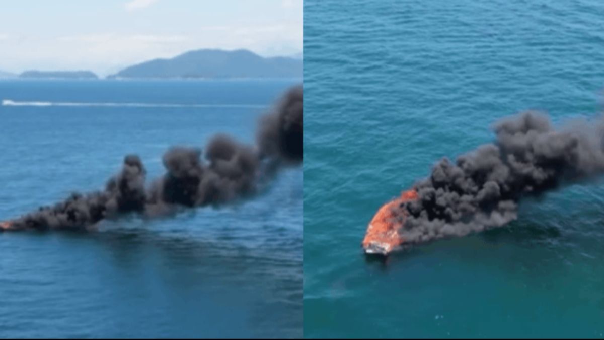 Explosão em lancha deixa cinco feridos em Angra dos Reis • DOL