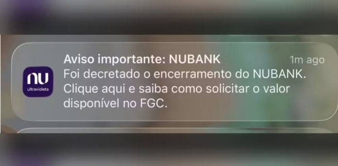 Entenda o erro por trás da mensagem sobre o fim do Nubank • DOL