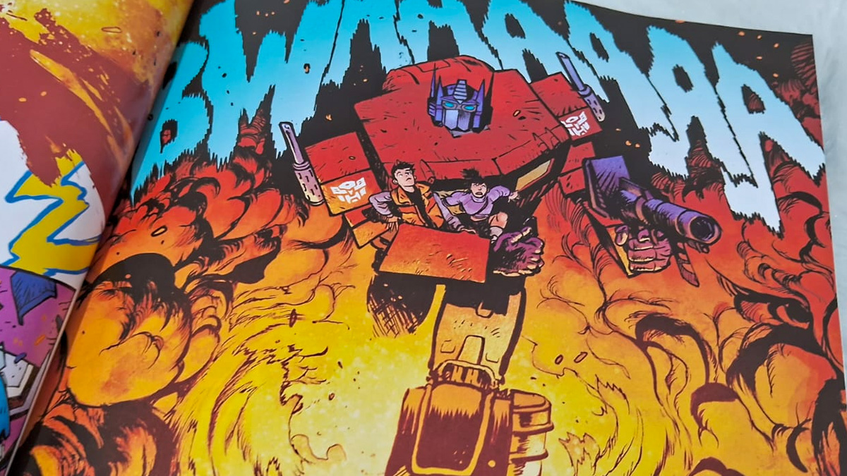 Transformers Vol. 1: o som e a fúria do aço cybertroniano • DOL