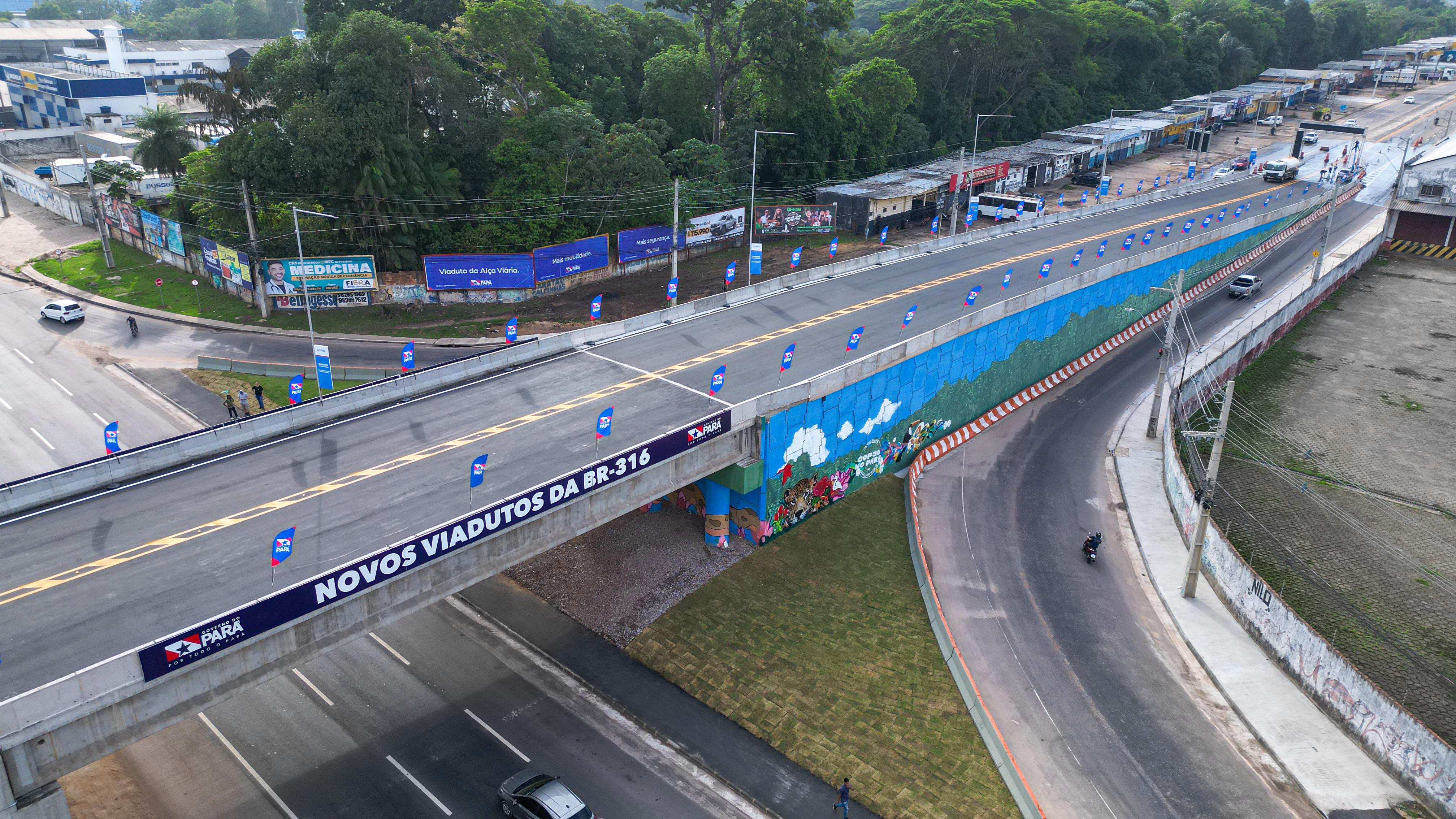 Governo do Pará entrega viaduto da BR-316 com Alça Viária • DOL