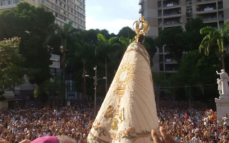 Imagem Peregrina Da Virgem De Nazaré Já Está No Gentil • Dol