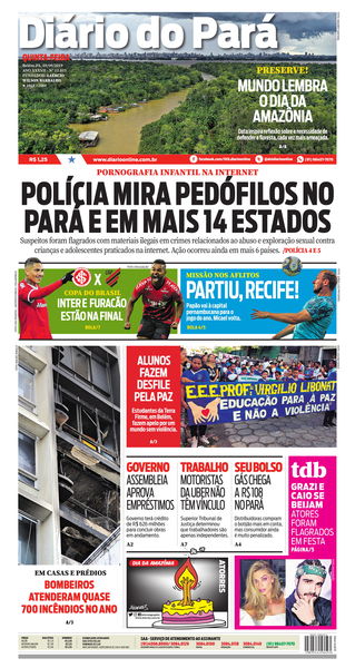 Capa do dia 05/09/2019 • DOL